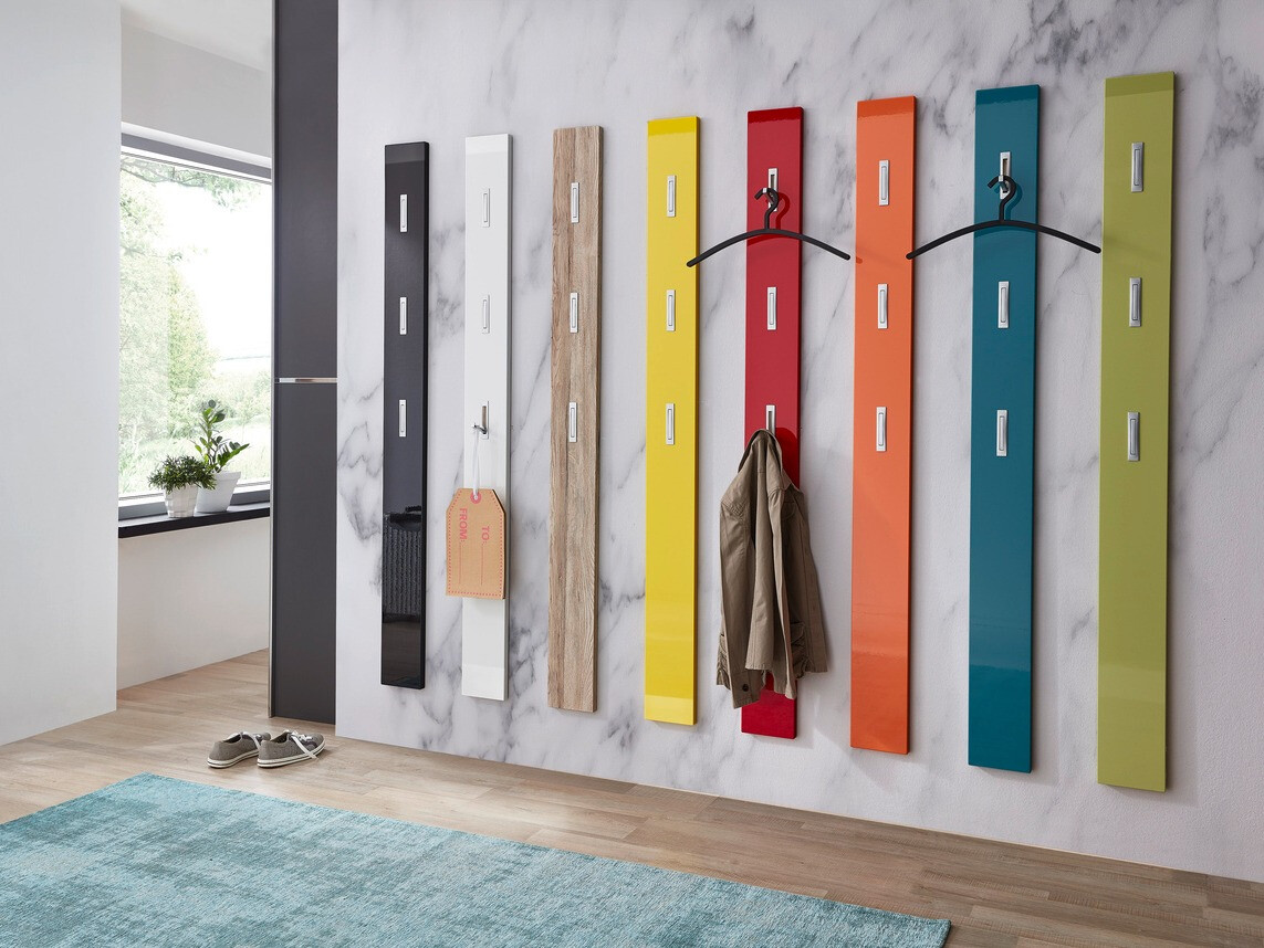 Закачалка Sacramento 413 (Черен гланц) - Мебели за антре | Mebeli.bg