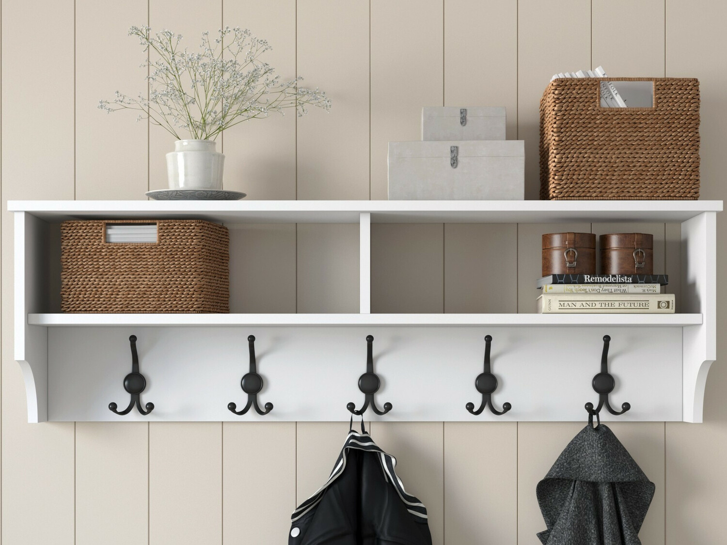 Закачалка Kailua 686 - Мебели за антре | Mebeli.bg