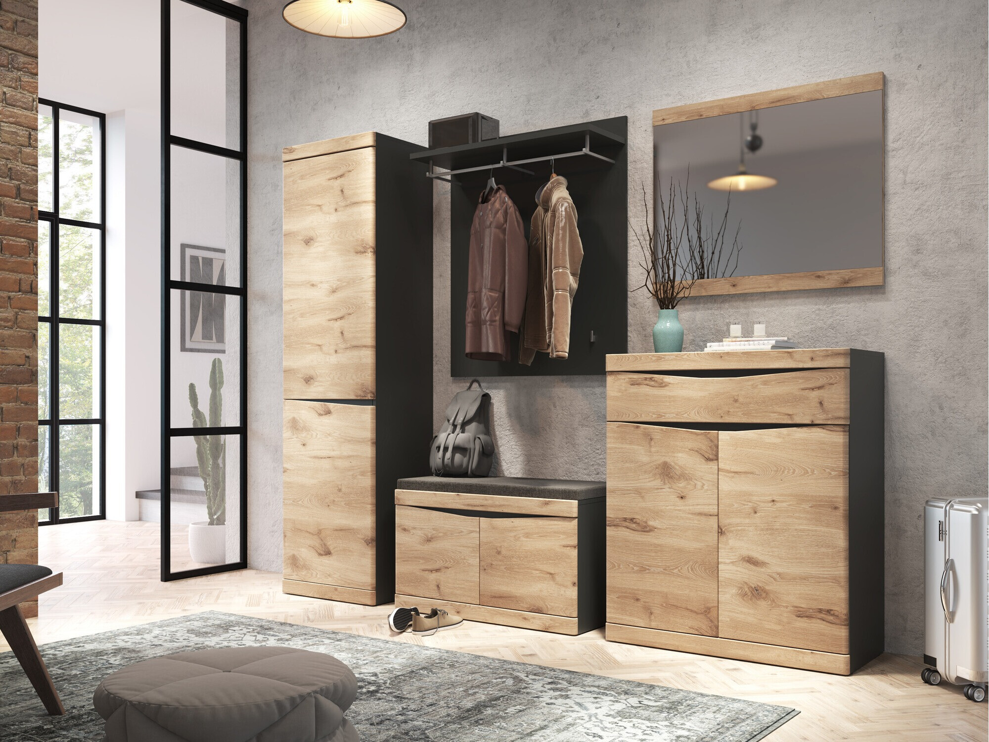 Закачалка Tivfelu 103 - Мебели за антре | Mebeli.bg