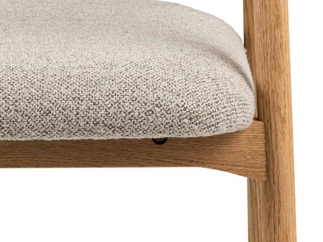 Стол Norsica 875 (Дъб + Бежов) - Мебели за хол | Mebeli.bg