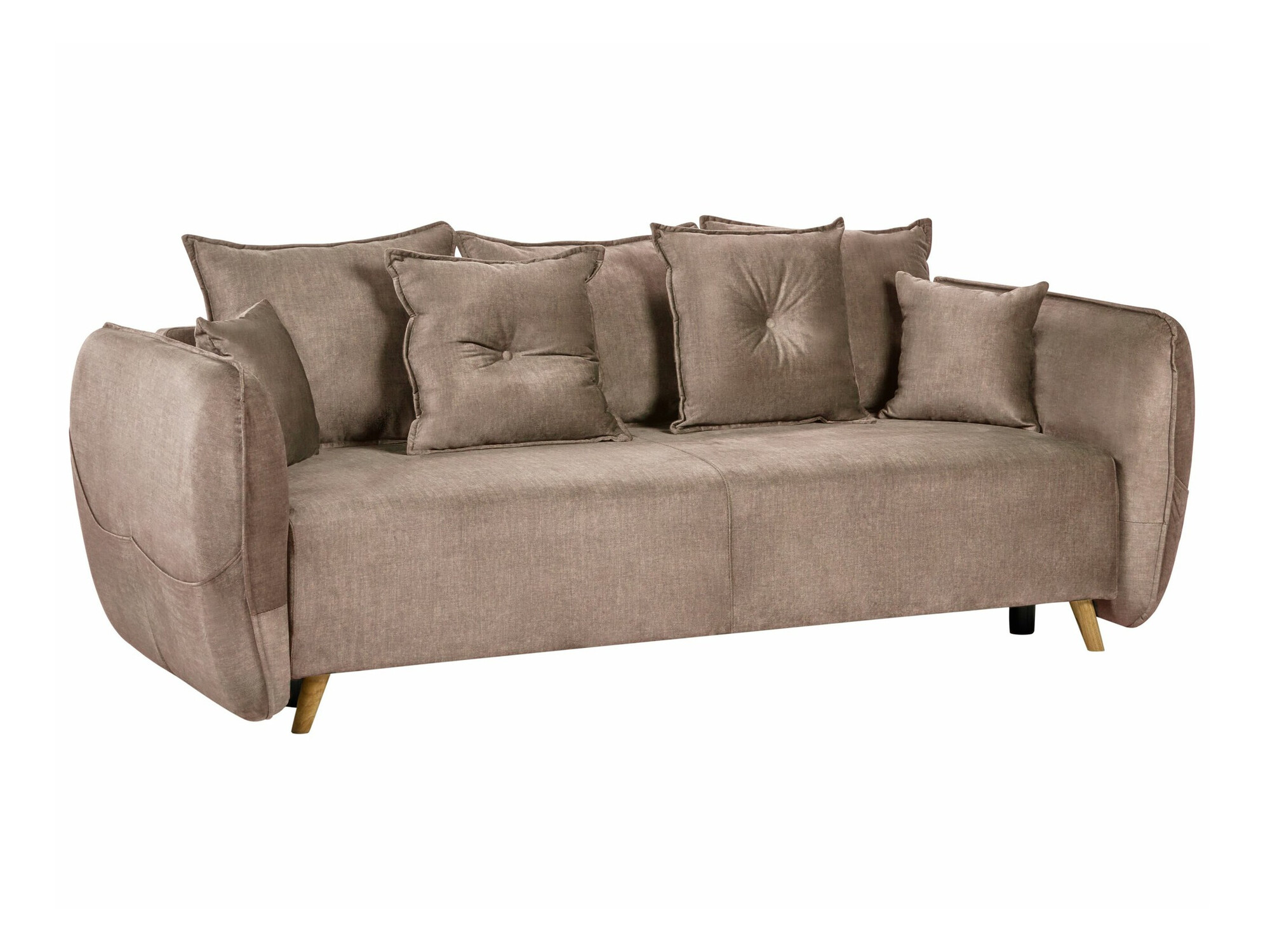 Разтегателен диван Berwyn 2188 (Кафяв) - Мебели за хол | Mebeli.bg